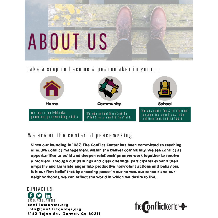 Training & Classes - Conflict Center